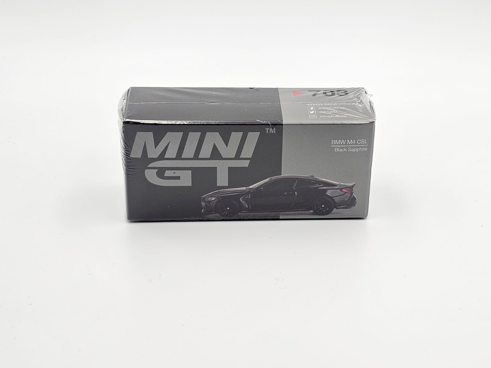 Mini GT – 703 BMW M4 CSL Black Sapphire - Auta164