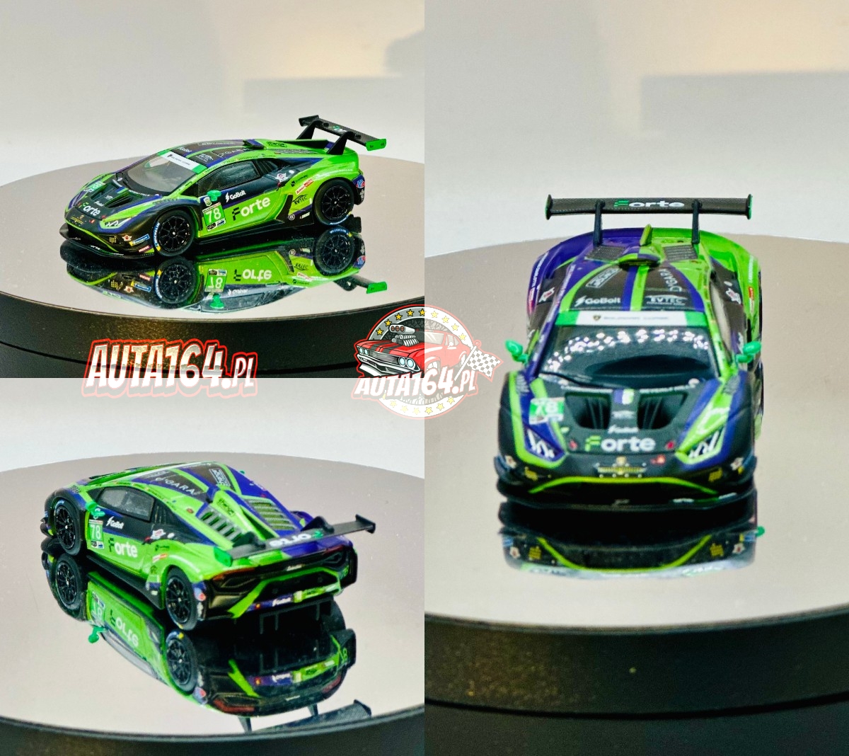 Mini GT – 1062 – LAMBORGHINI HURACAN GT3 EVO2 (MGT1062-L) - Auta164