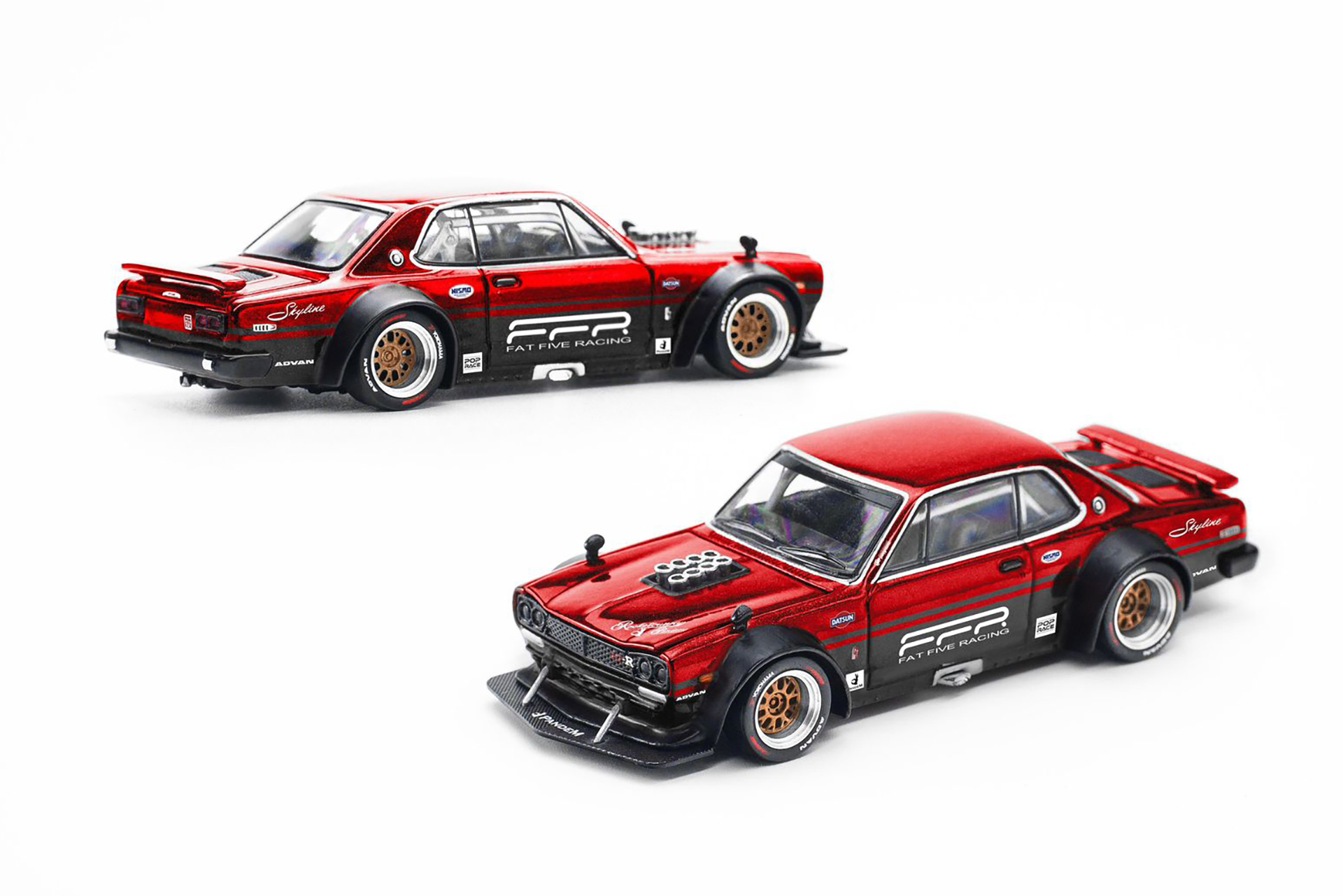 Pop Race x Fat Five Racing CARMEET 2025 Exclusive Set - Auta164